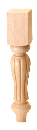 FLUTED FURNITURE LEG – Wood Legs & More